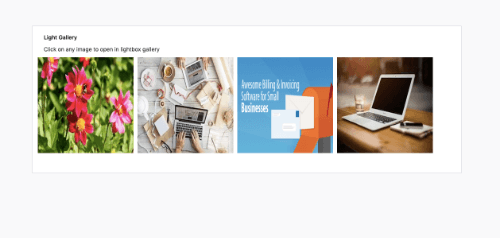 Bootstrap 4 Lightbox gallery Example