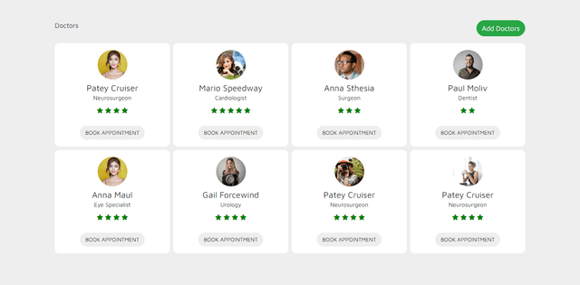 Bootstrap 4 Directory listing template Example