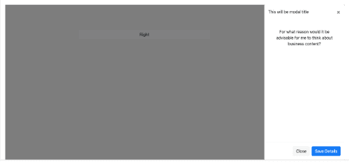Bootstrap 4 share on social media modal with link copy Example