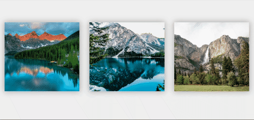 Bootstrap 4 Simple image overlay with hover effect Example