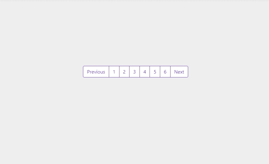 Bootstrap 4 awesome round pagination Example
