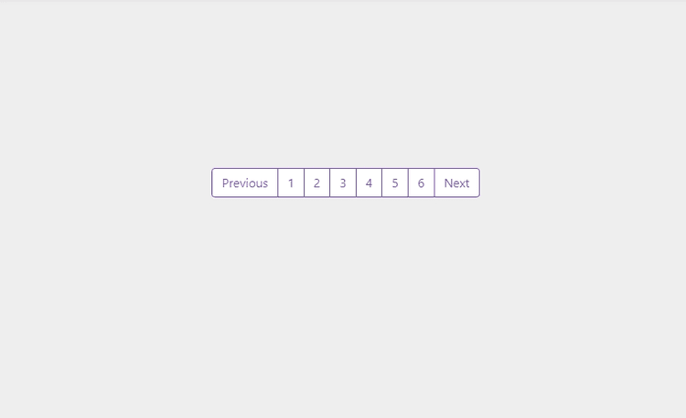 Bootstrap 4 awesome round pagination Example