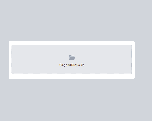 Tailwind CSS file upload template Example