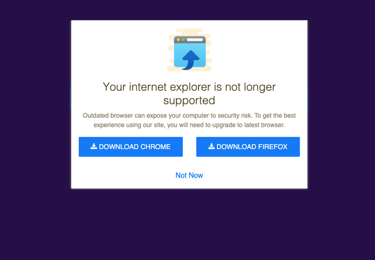 Bootstrap 4 Open modal with dark background Example