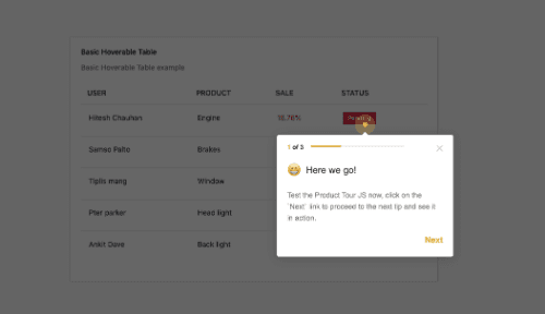 Bootstrap 4 Alert messages with dismiss and continue button Example