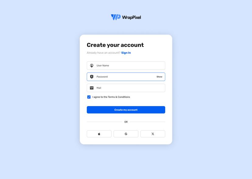 Bootstrap 4 Font awesome icons with hover effect Example