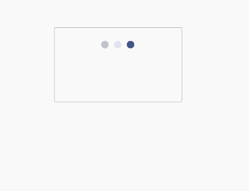 Bootstrap 4 Square box loader Example