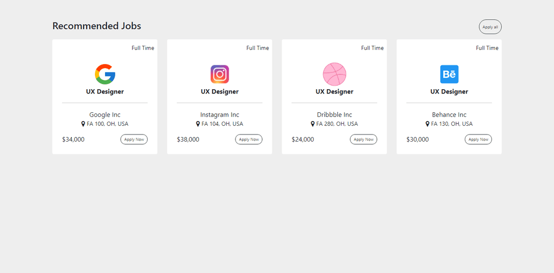 Bootstrap 4 list grid view template Example