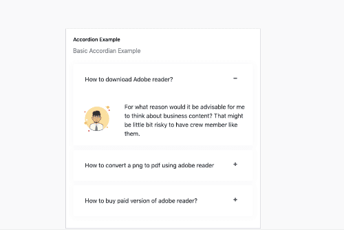 Bootstrap 5 accordion collapse with checkbox Example