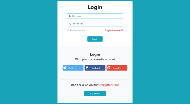 Bootstrap 4 forgot your password form with all details Example