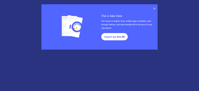 Pure CSS toast notification with close button Example