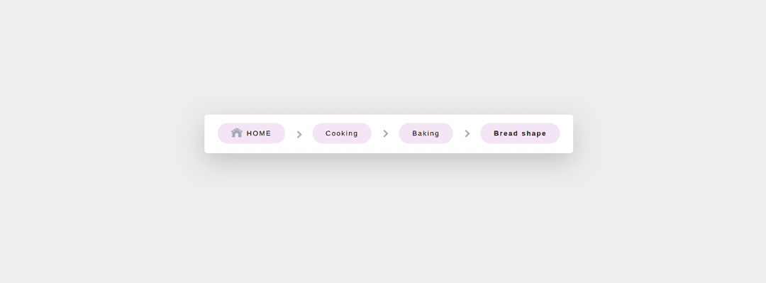 Bootstrap 4 bootstrap breadcrumbs with underline Example