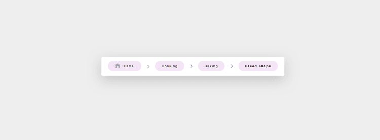 Bootstrap 4 breadcrumb navigation with buttons Example