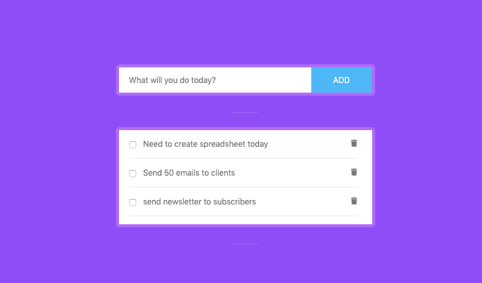 Bootstrap 4 Todo task list with badges Example