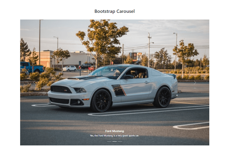 Bootstrap 4 header with background images and navbar Example