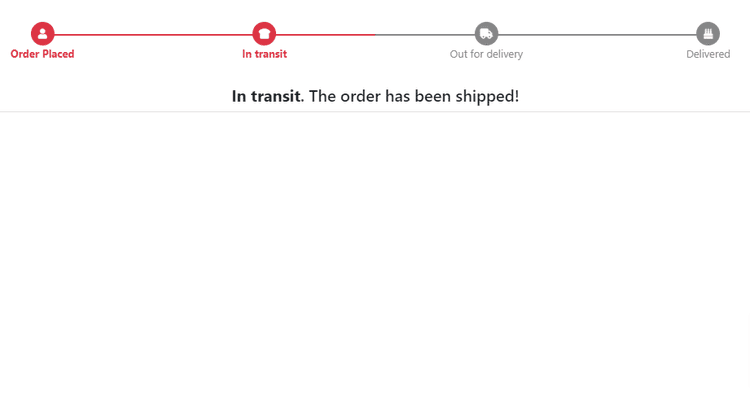 Bootstrap 4 Horizontal timeline Example