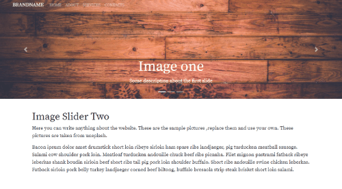 Bootstrap 4 fixed responsive left sidebar menu Example