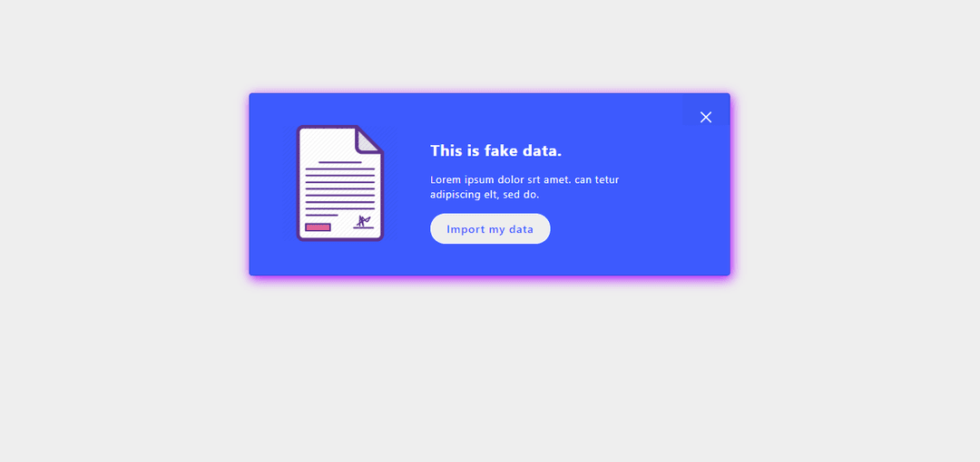 Bootstrap 4 Basic message alert with sweat alerts Example