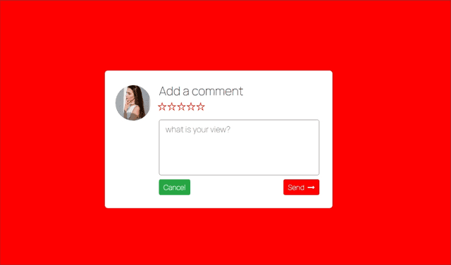 Bootstrap 5 user comment section template Example