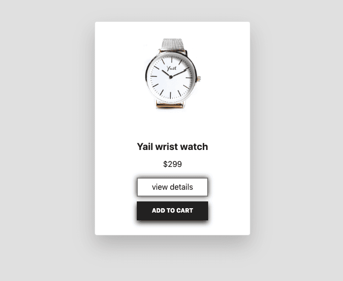 Bootstrap 4 Product page template with buy now button Example