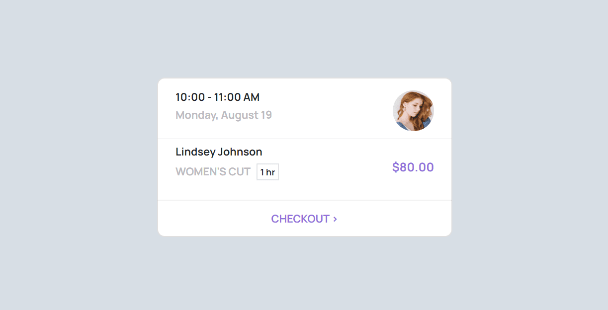 Bootstrap 4 service or product billing/checkout page Example