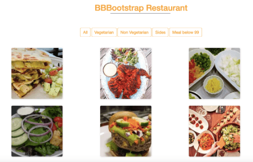 Bootstrap 4 Simple image overlay with hover effect Example