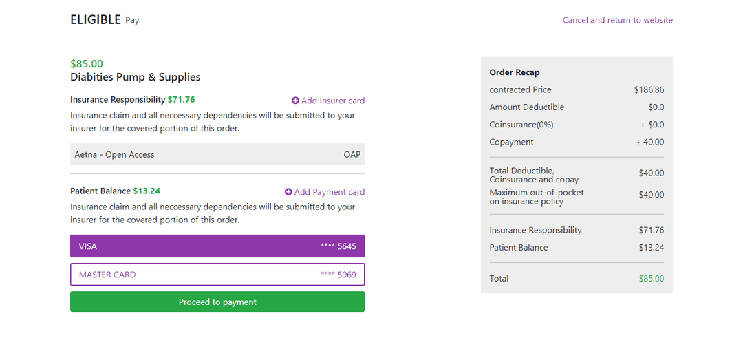 Bootstrap 4 tracking detail Example