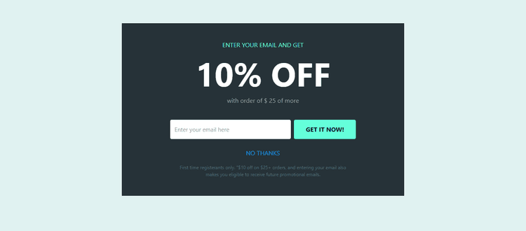 Bootstrap 5 ecommerce discount coupons Example