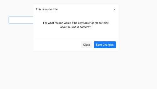 Bootstrap 5 table inside modal template Example