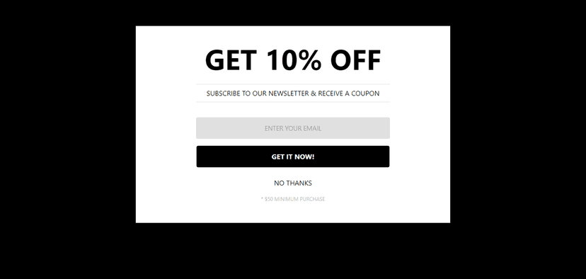 Bootstrap 4 orange themed footer with newsletter subscription Example