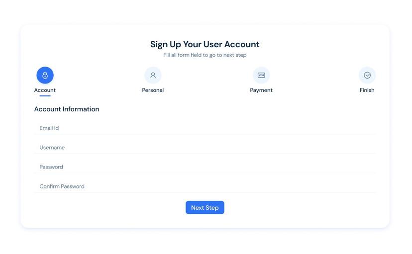 Bootstrap 4 credit card payment form template Example