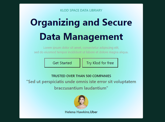 Bootstrap 5 our services section with hover effect Example