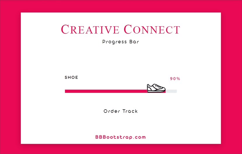 Bootstrap 4 order details with tracking button Example