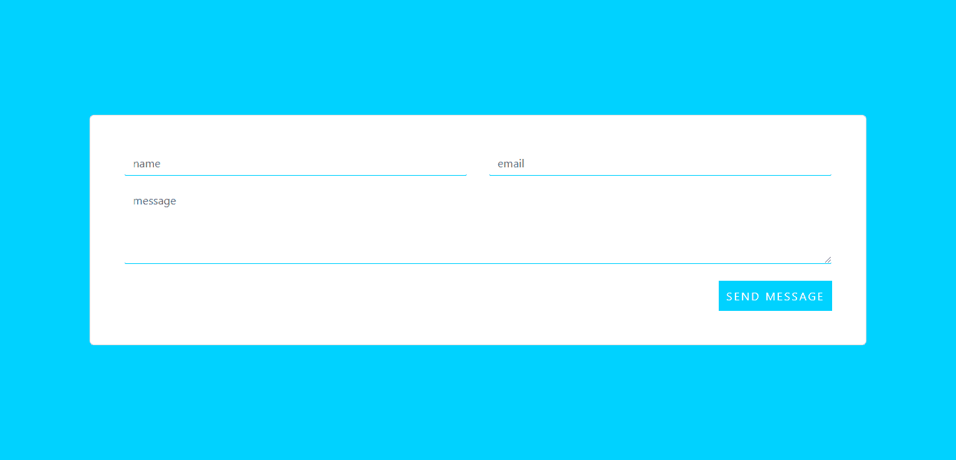 Bootstrap 5 delivery address template with gradient color Example