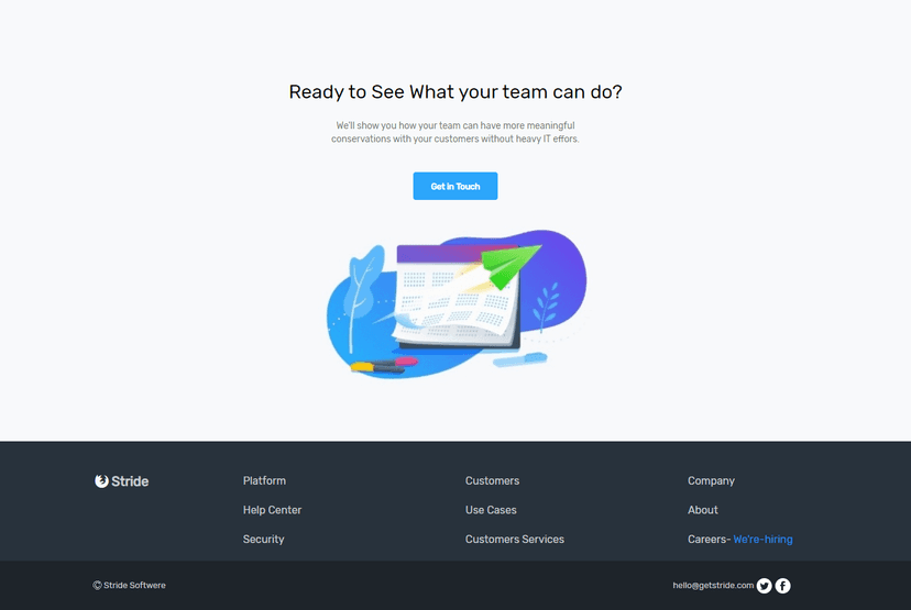 Bootstrap 4 Website Footer Example