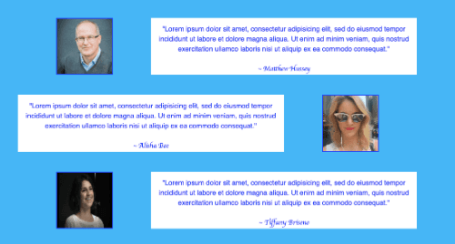 Bootstrap 4 testimonials auto carousel slider with image and content ...