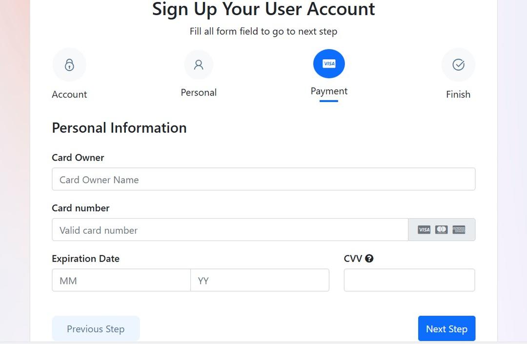 Bootstrap 5 edit user profile template Example