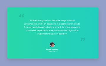 Bootstrap 4 User profile with social icons Example