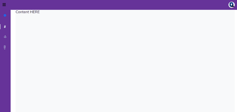 Pure CSS simple sidebar navigation menu with pure html and css Example
