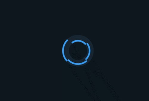 Bootstrap 4 Bar loader Example