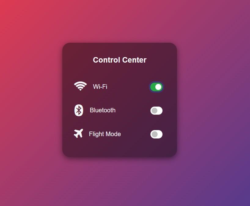 Bootstrap 5 colorful navbar with animation Example