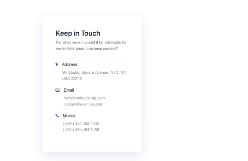 Bootstrap 5 sidebar menu with icons preview collapse Example