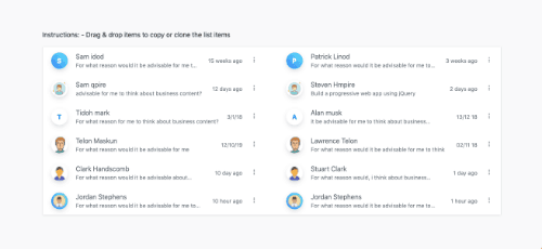 Bootstrap 5 backdrop List modal with checkboxes Example