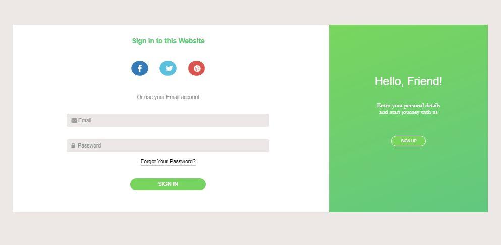 Bootstrap 5 Glowing login form Example